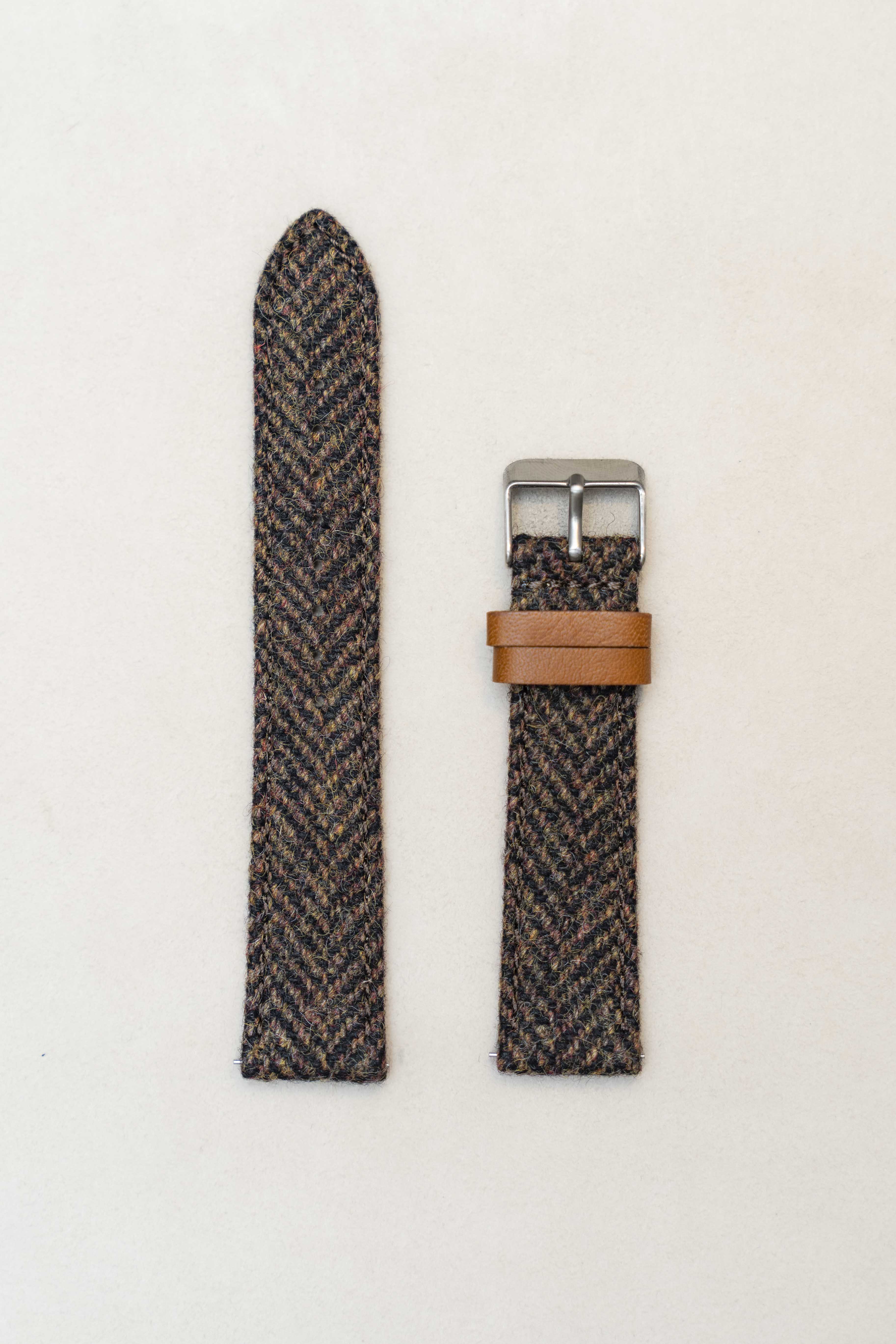 Herringbone Tweed Strap – EST. 1935 Watch Boutique